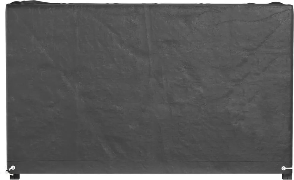 Plachty na zahradní nábytek 2 ks s 8 očky 125x55x75 cm obdélník 3155341