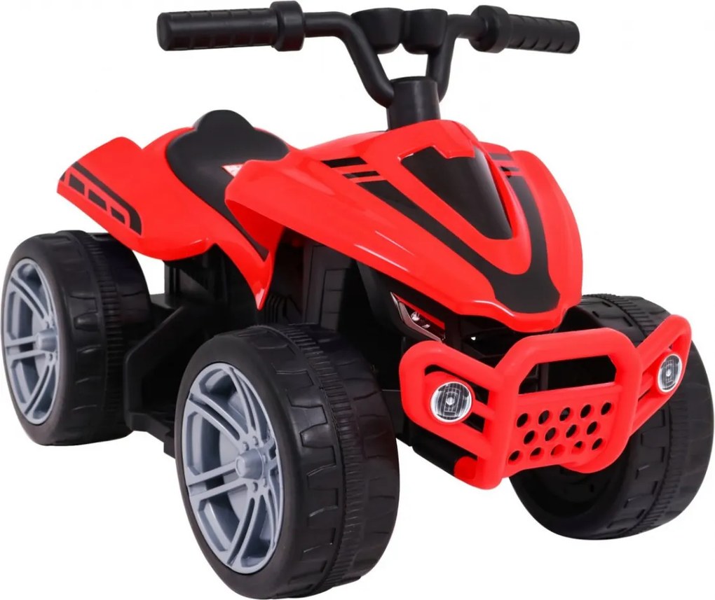 Ramiz Čtyřkolka Little Monster na baterie pro nejmenší červená + pohon 25W
