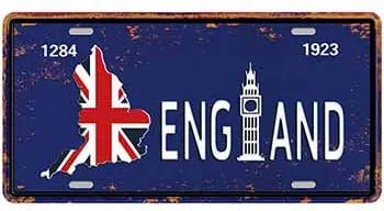 Cedule značka England