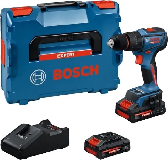 Bosch EXPERT AKU příklepový šroubovák EXSB18V-90, 2× EXBA18V-40 v L-Boxxu 136 06019R3101