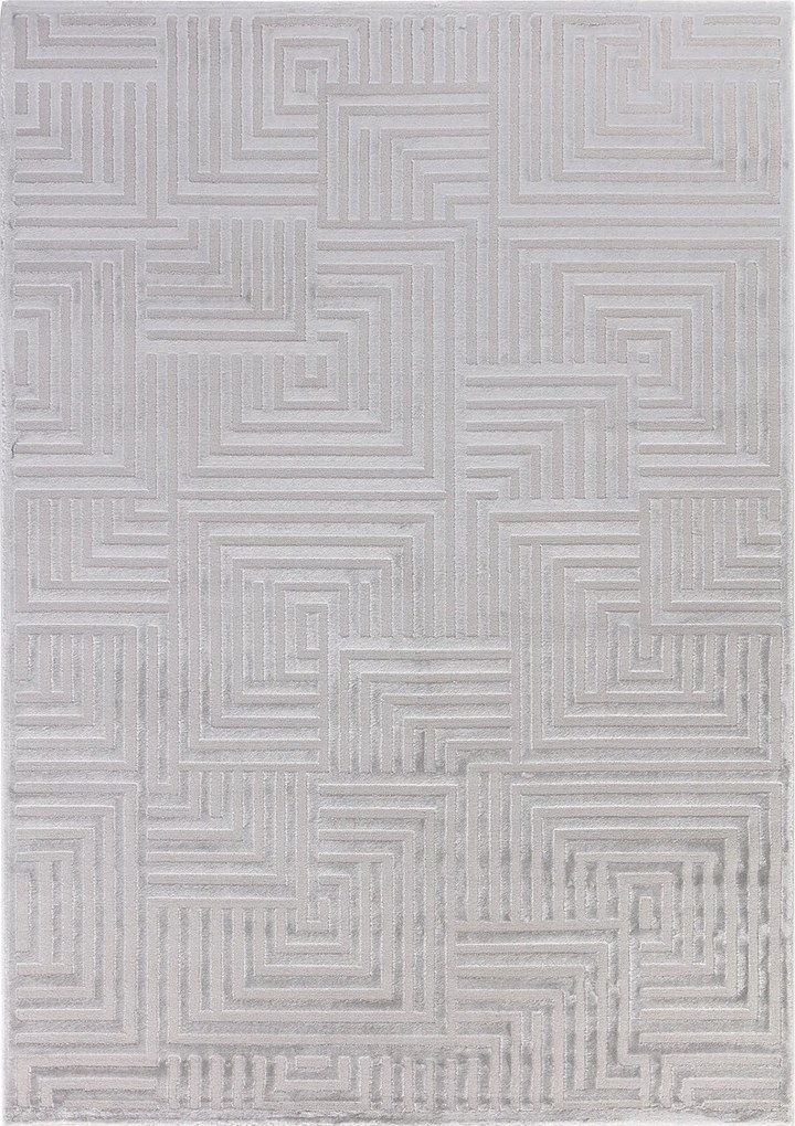 Ayyildiz, Kusový koberec Sahara 1114 Silver, 280x370, šedá, obývací pokoj
