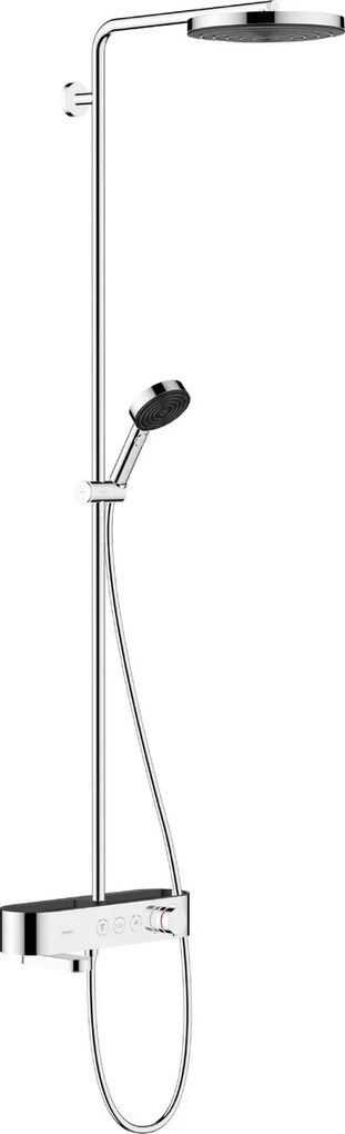 Hansgrohe Pulsify S, Showerpipe 260 1jet s vanovým termostatem ShowerTablet 400, chromová, HAN-24230000