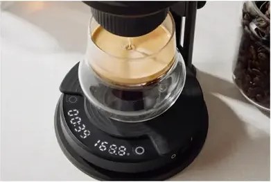 Outin Claro Coffee Scale černá / digitální váha na kávu
