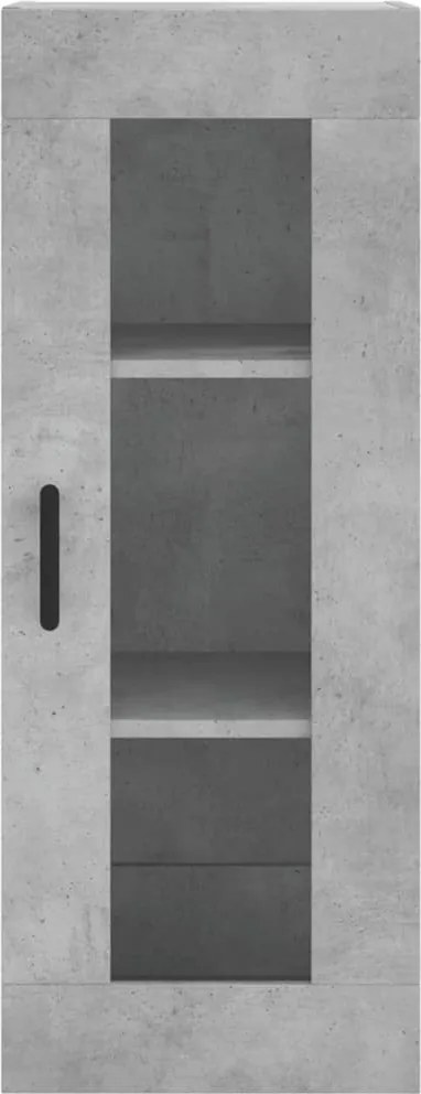vidaXL Skříň highboard 34,5 x 34 x 180 cm kompozitní dřevo [3199181] Barva: kouřový dub