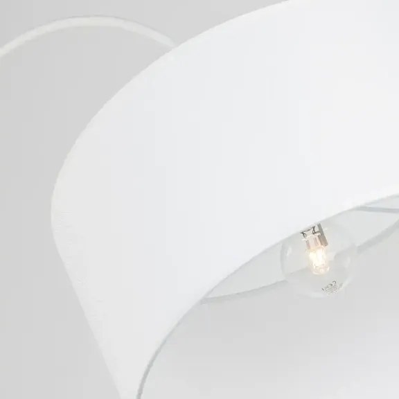 Retro stojací lampa Sama 90 bílé