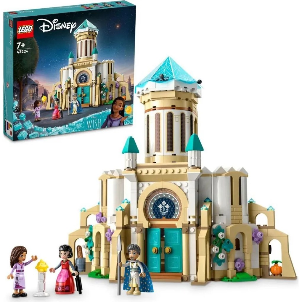 Lego stavebnice lego disney princess 43224 hrad krále magnifica