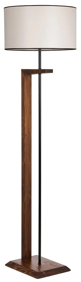 Designová stojanová lampa Jadey 163 cm krémová