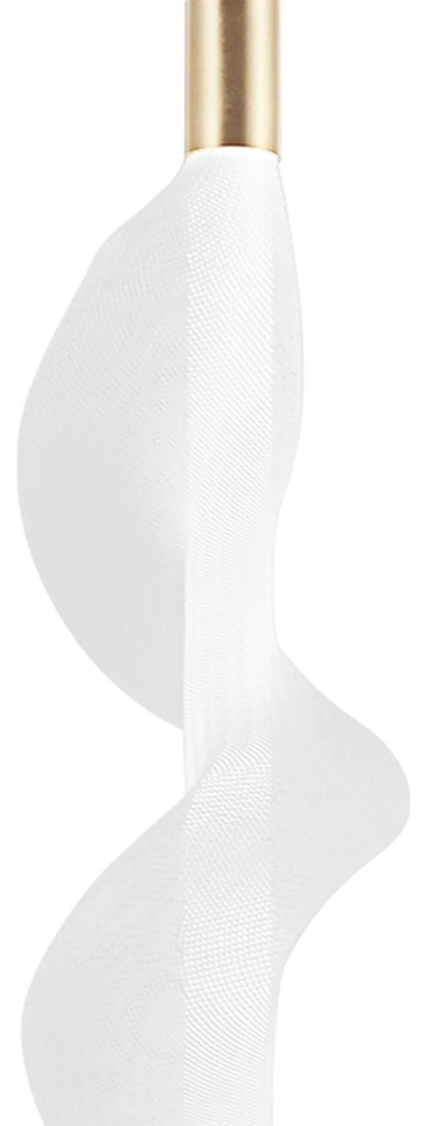 Toolight LED osvětlení se spirálovitým tvarem G008-1CP bílá/zlatá