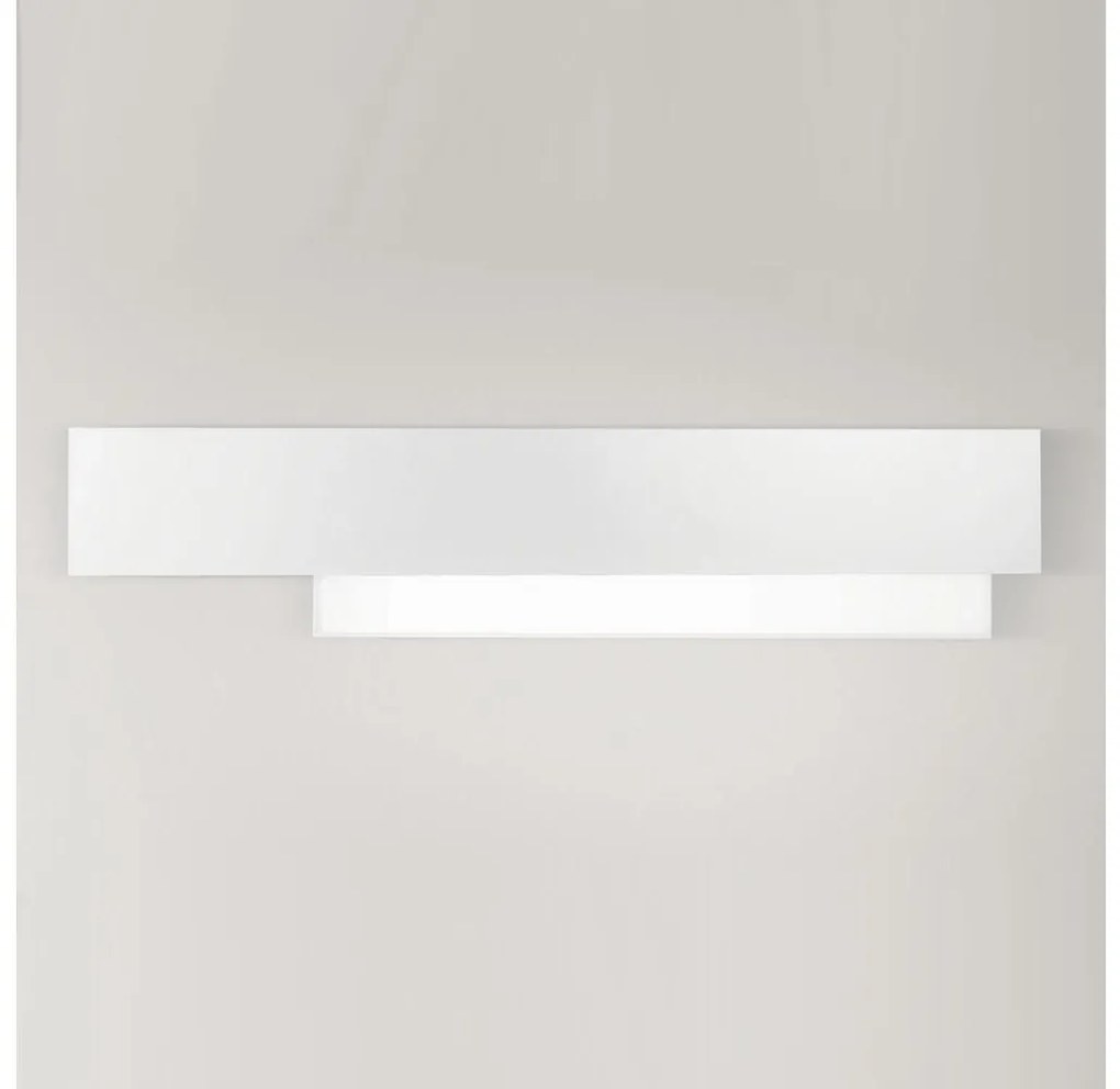 Gea Luce Gea Luce DOHA A G B - LED Nástěnné svítidlo DOHA LED/25W/230V 70 cm bílá FX0182