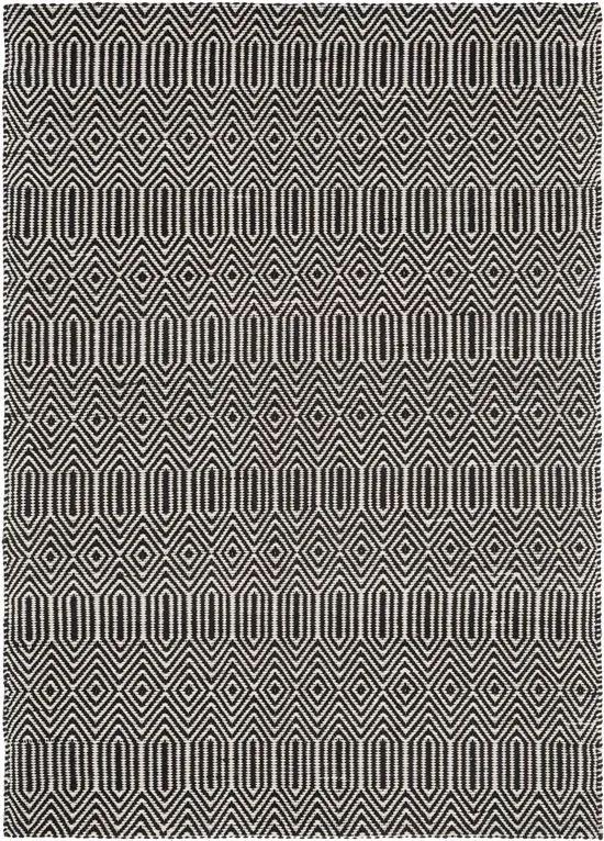 Moderní kusový koberec Sloan Black černý Rozměr: 200x300 cm