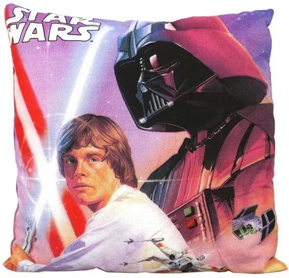 Povlak na polštářek Star Wars Luke a Darth Vader 40/40