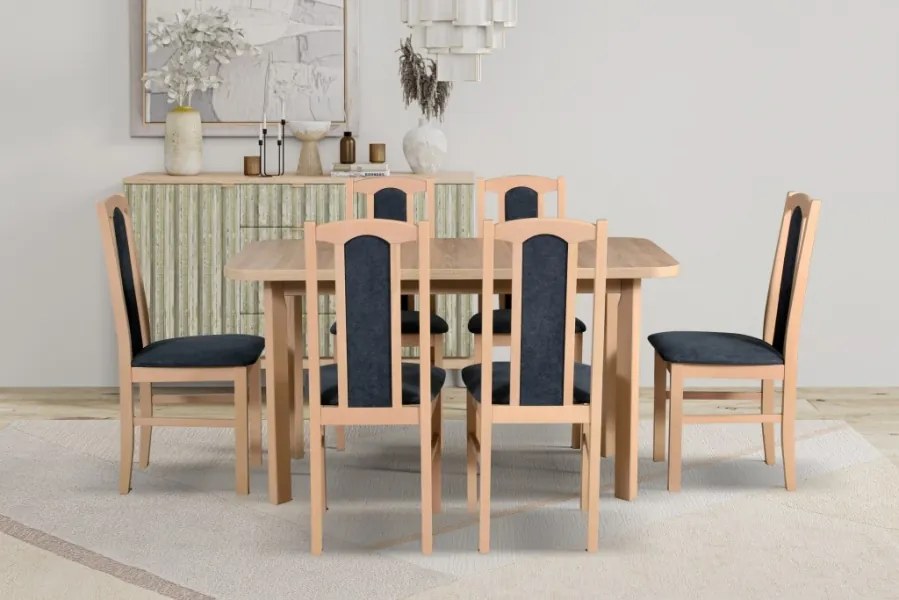 Drewmix jídelní židle BOS 7 dřevo: buk, potahový materiál: látka