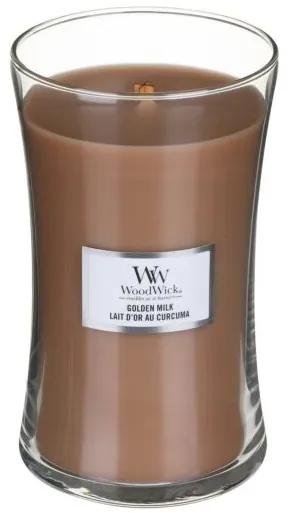 WoodWick Svíčka Golden Milk váza velká, 609,5 g