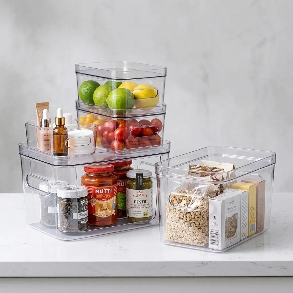 SMARTSTORE Organizér CompactClear, 7,2l otevřená přední hrana - 20 x 29,5 x 16 cm