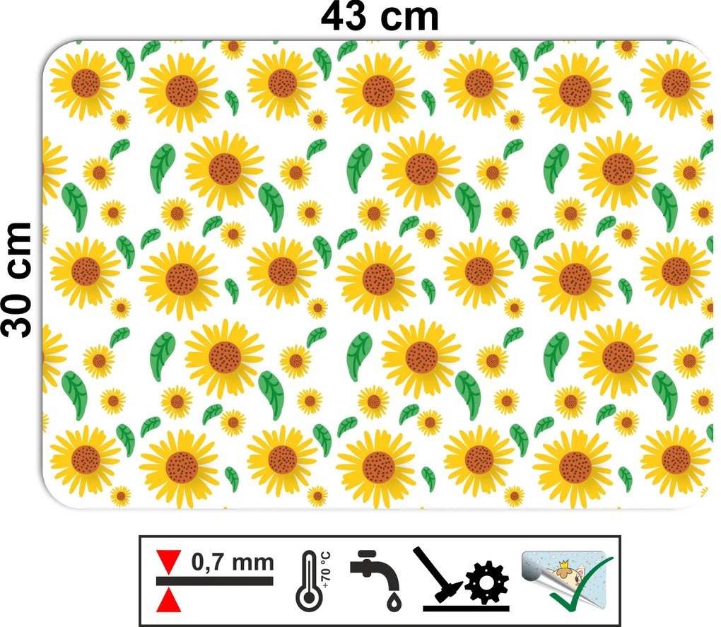 PokojovaDekorace.cz, Prostírání - 294, Slunečnice, 43x30cm