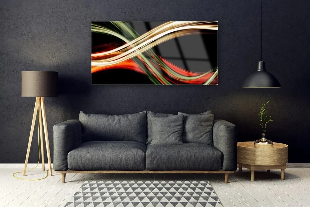 Plexisklo-obraz Abstrakce Umění Art 120x60 cm