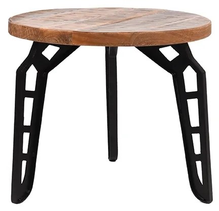 LABEL51 Přírodní mangový odkládací stolek Flin