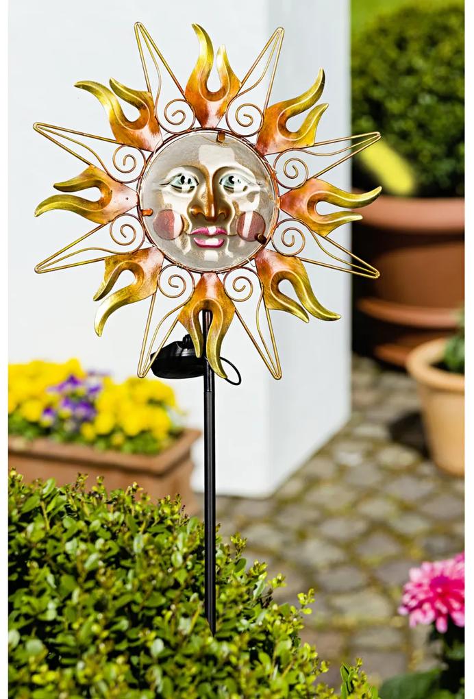 Solární dekorace "Slunce/měsíc"