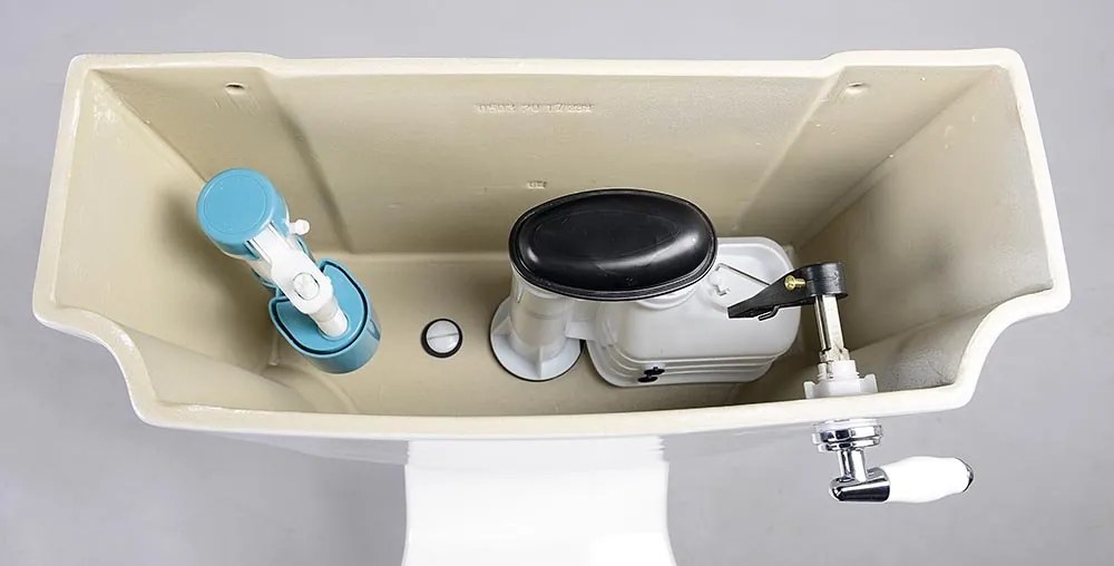 Aqualine Antik WC kombi retro 48 x 86 x 76 cm zadní odpad vč sedátka keramika bílá AK107-01