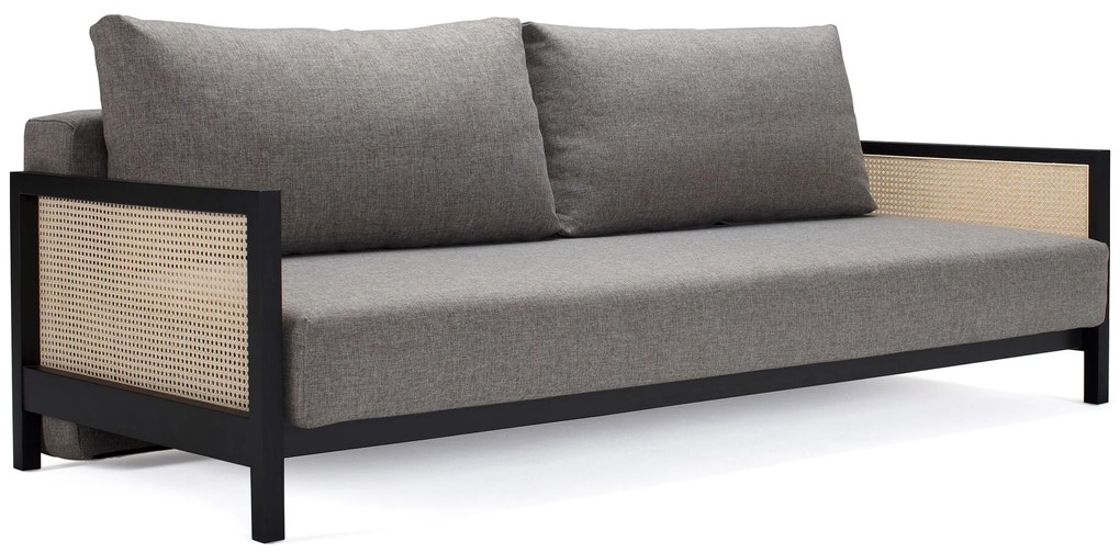 INNOVATION - Rozkládací sedačka NARVI SOFA BED šedo hnědá