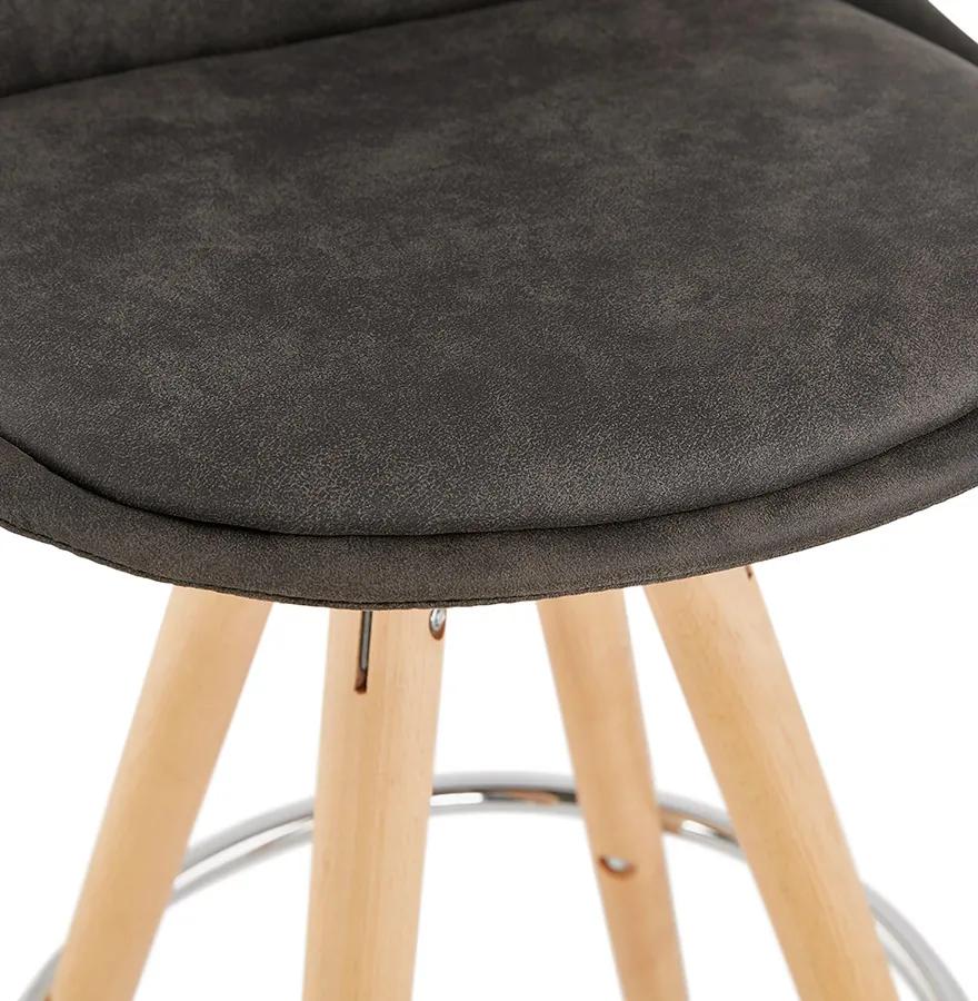 Kokoon Design Barová židle Agouti Barva: šedá/přírodní
