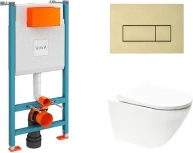 Závěsný WC set do lehkých stěn / předstěnová Vitra S60 SIKOVSG1