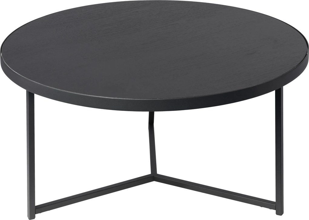 XXXLutz KONFERENČNÍ STOLEK, černá, dřevo, kov, kompozitní dřevo, 80/80/40 cm MID.YOU - Konferenční stolky - 007968029103