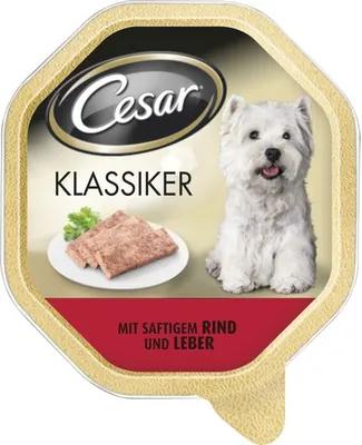 Krmivo pro psy Cesar hovězí kousky a játra 150 g