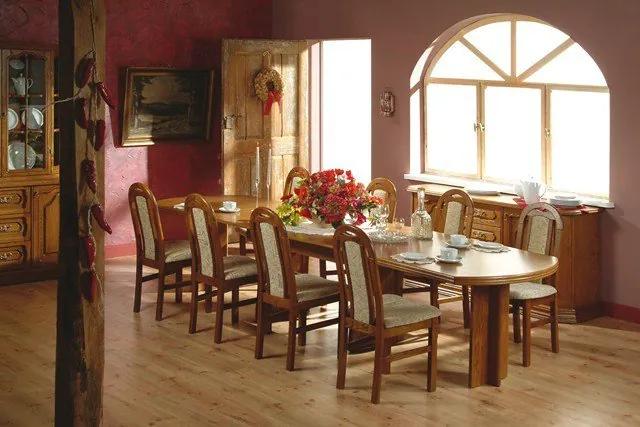 Casarredo - Komfort nábytek Noční stolek LEWIS masiv | barva: moření 0233