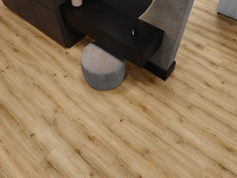 Mexen Beaver Creek vinylové panely 1227 x 187 mm LVT Dryback 2,5 mm, podklad PVC, 4 V-drážka, Dub - F1302-1227-187-255-4V1-01