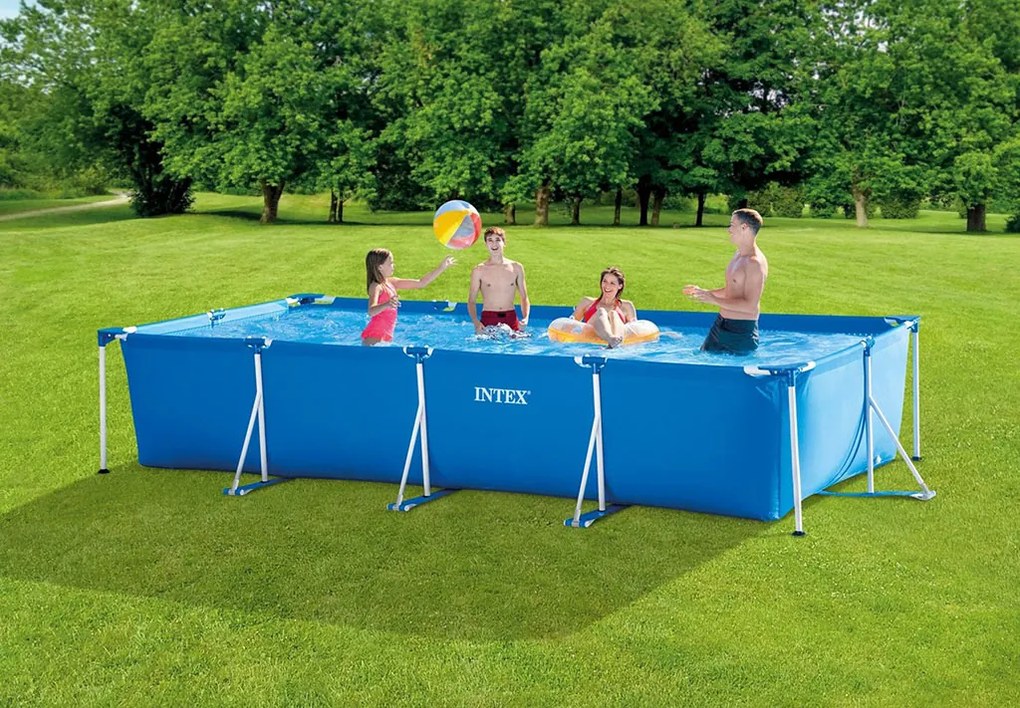 INTEX Small Frame Pools Bazén 450 x 220 x 84 cm s kartušovou filtrační pumpou 28274GN