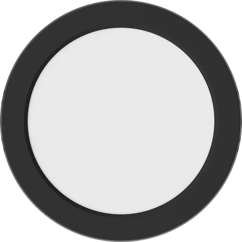 Mexen LDSR, LED stropní svítidlo, průměr 17 cm, 12W, neutrální - 4000K, 960 lm, černá - L212-017-1240-70