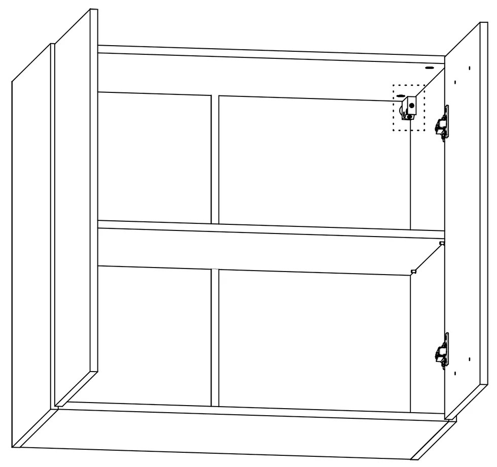 LANGEN ap | horní skříňka G80G | push open | artisan