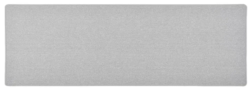 Běhoun světle šedý 50 x 150 cm 326989