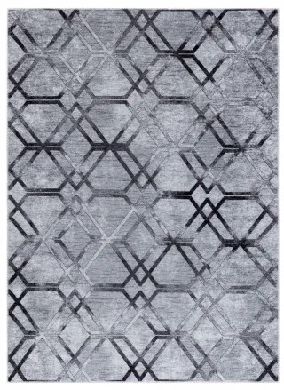 MIRO 51805.803 mycí kobereček Geometrická, laťková mříž protiskluz velikost 160x220 cm | krásné koberce cz