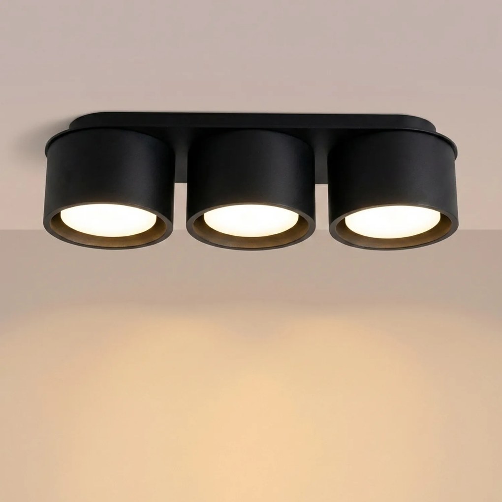 Sollux Lighting Stropní svítidlo MODO 3 černé GX53