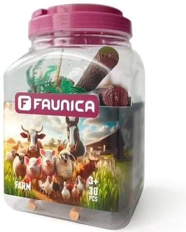 Faunica faunica sada v mega tubě - farma