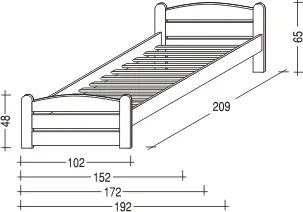 Gazel Thorsten postel 90