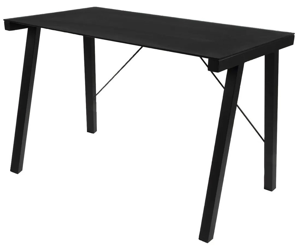 ACTONA Kancelářský stůl Typhoon černá 77.5 × 125 × 65 cm