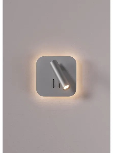Redo 01-2978 - LED Nástěnné svítidlo QUDA LED/6W/230V + LED/3W CRI 90 chrom