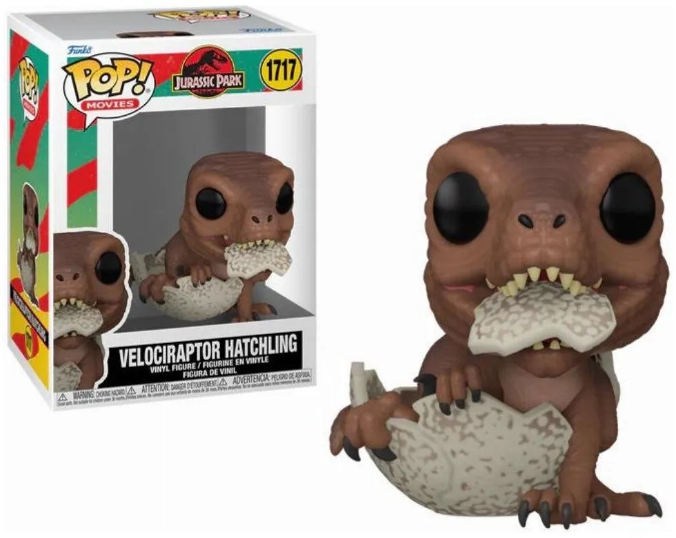 Funko pop! movies: jurassic park - velociraptor hatchling