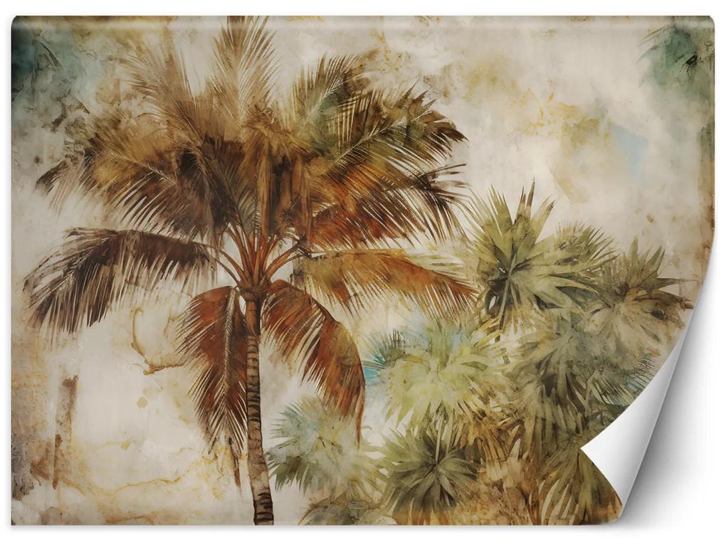 Gario Fototapeta Retro tropické palmy Materiál: Vliesová, Rozměry: 200 x 140 cm