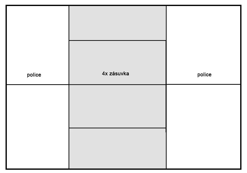 Obývací pokoj DALLAS t - sestava B - trufla