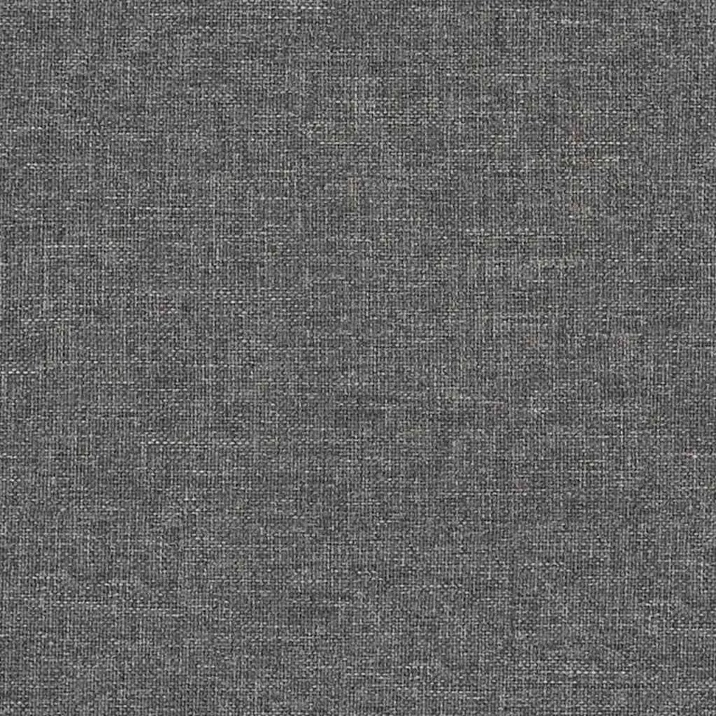 Relaxační křeslo se stoličkou světle šedé textil 3097768