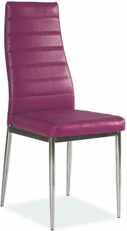 Signal Jídelní čalouněná židle H.261 fialová