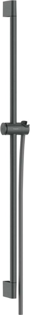 Hansgrohe Unica - Sprchová tyč 96 cm, se sprchovou hadicí, kartáčovaný černý chrom 24401340