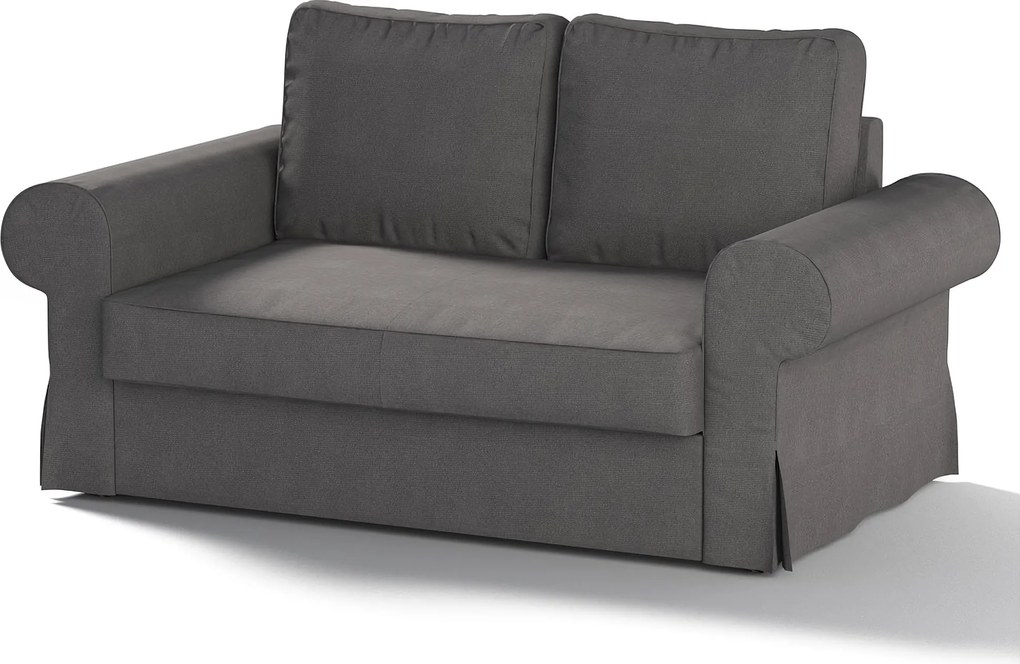 Potah na pohovku IKEA Backabro 2-místná, rozkládací barva šedá látka pletený vzor
