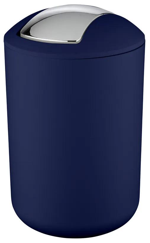 Koš na odpadky BRASIL, modrá barva - 6,5 l, WENKO