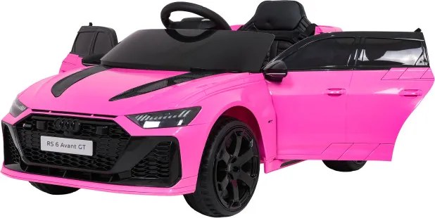 Elektrické autíčko Audi RS6 Avant GT růžové