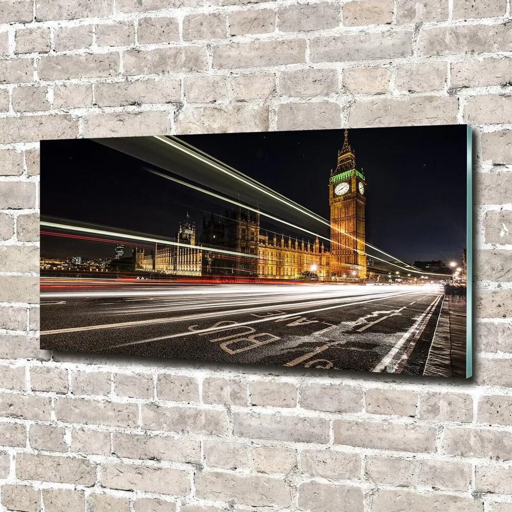 Wallmuralia Foto obraz skleněný horizontální Big Ben Londýn 140x70 cm